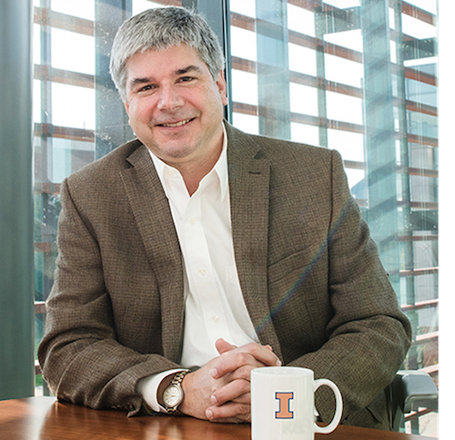 Sanders Honored for Leadership with Campus Award | Coordinated Science ...